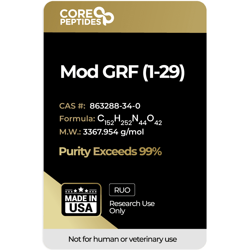 CJC-1295 NO DAC (Mod GRF 1-29) For Sale (5mg)