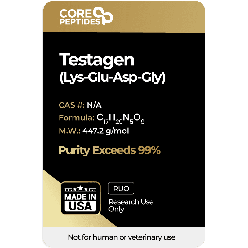 Testagen For Sale (20mg) - Core Peptides